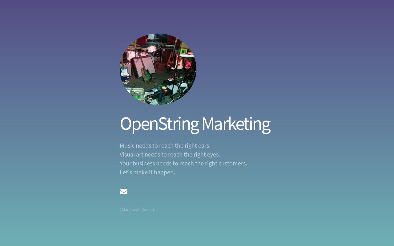 OpenString Marketing